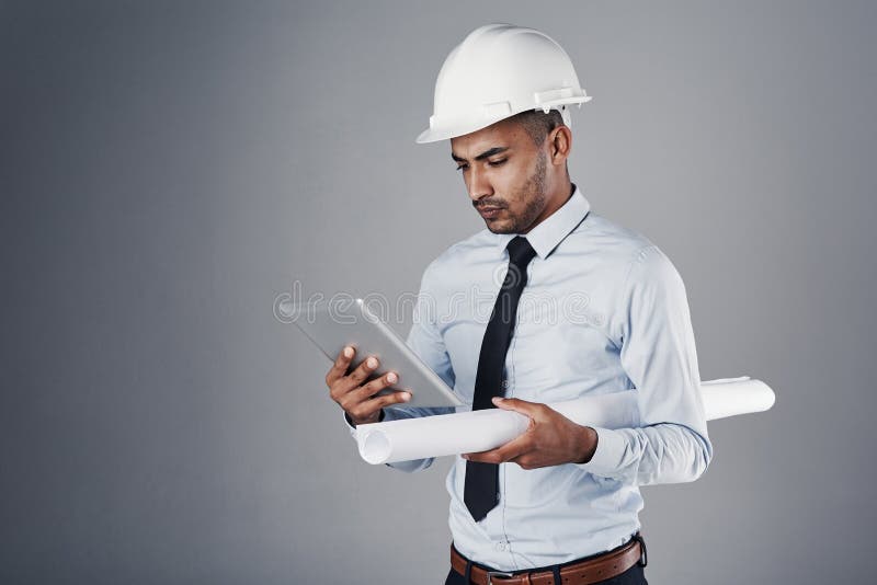 The Right Tools Make Every Job Easier. a Well-dressed Civil Engineer ...