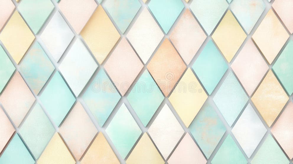 With Right Triangles Organized in Rows and Featuring Alternating Colors ...