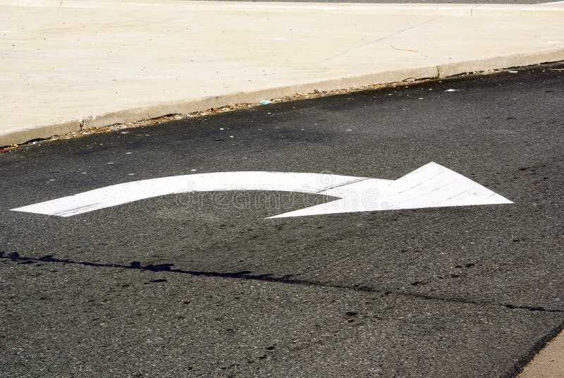 Right Turn Sign stock photo. Image of guide, danger, direction - 33319838