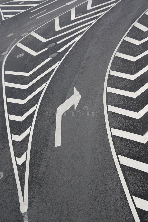 Right turn traffic signs stock image. Image of driving - 14781887