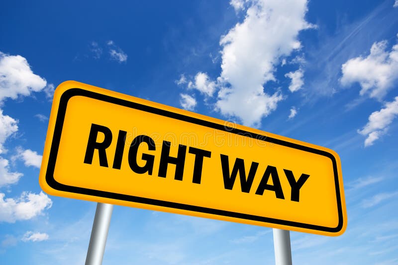Choose the right way stock illustration. Illustration of isolated ... Choose the right way stock illustration. Illustration of isolated ...
