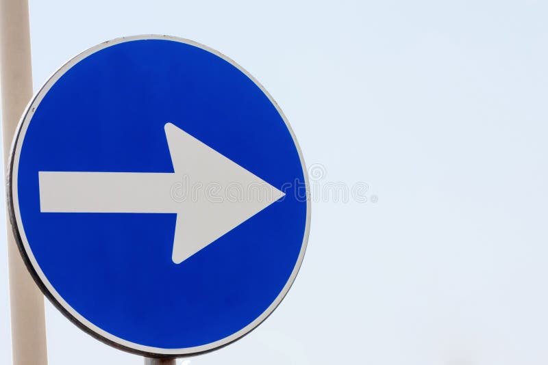 The right way stock photo. Image of highway, street, iron - 77112454