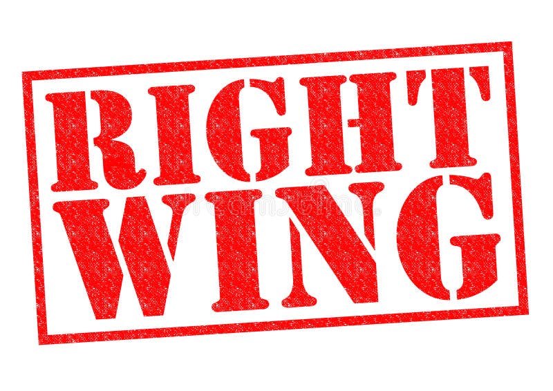 Right Wing rubber stamp stock vector. Illustration of government ...