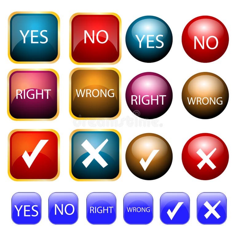 Right Wrong Answer Stock Illustrations – 3,808 Right Wrong Answer Stock ...