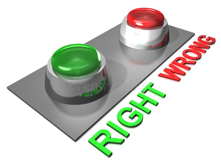 Correct Wrong Buttons Stock Illustrations – 1,548 Correct Wrong Buttons ...