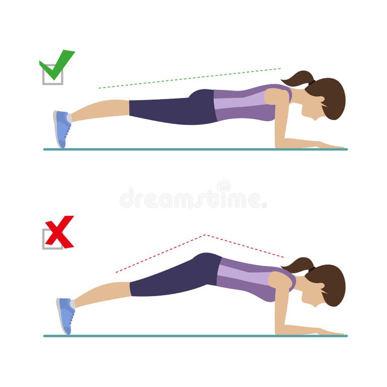 Plank Position Stock Illustrations – 1,610 Plank Position Stock ...