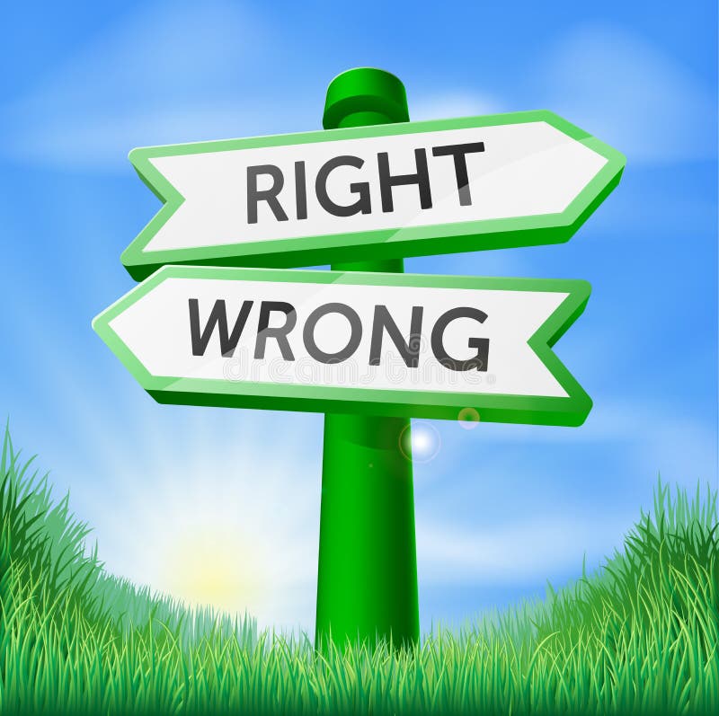 Right Wrong Way Sign Vector Stock Illustrations – 677 Right Wrong Way ... Right Wrong Way Sign Vector Stock Illustrations – 677 Right Wrong Way ...