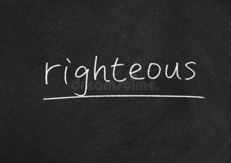 Righteous stock illustration. Illustration of education - 165345393