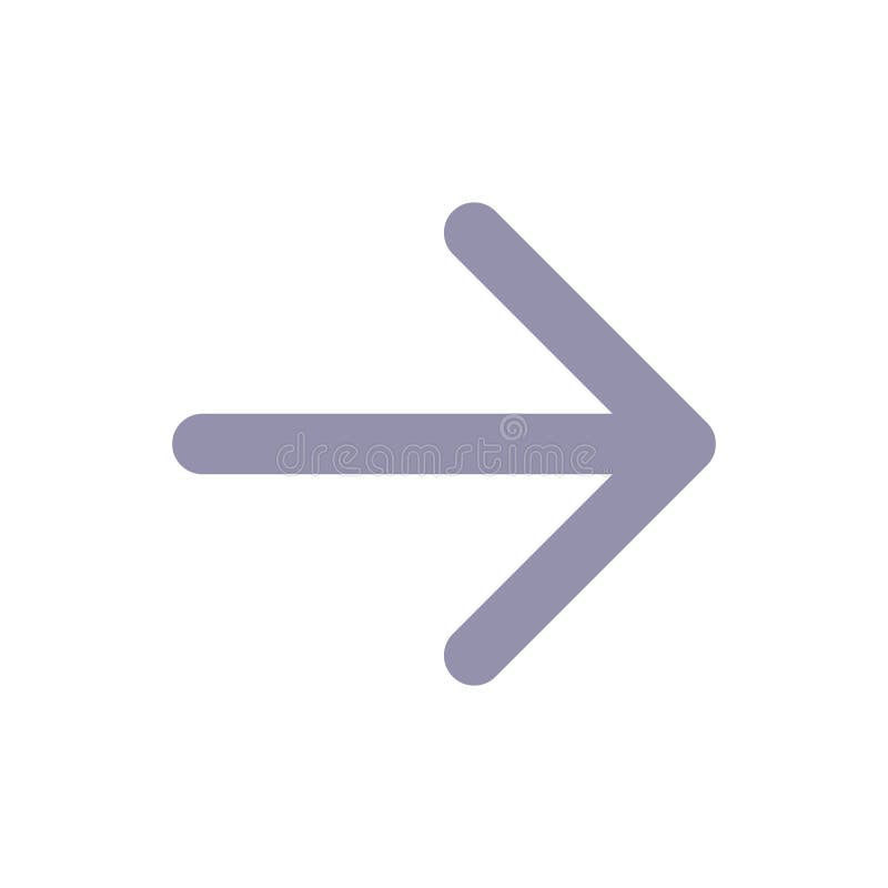 Rightwards Arrow Pixel Perfect Gradient Linear Ui Icon Stock Vector Illustration Of Linear