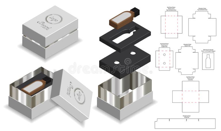 Die Cut Hard Box Template Stock Illustrations – 549 Die Cut Hard Box ...