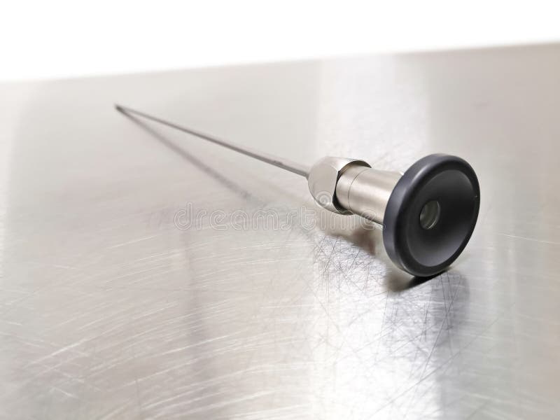 Rigid Surgical Scope in Container Stock Image - Image of scopes ...