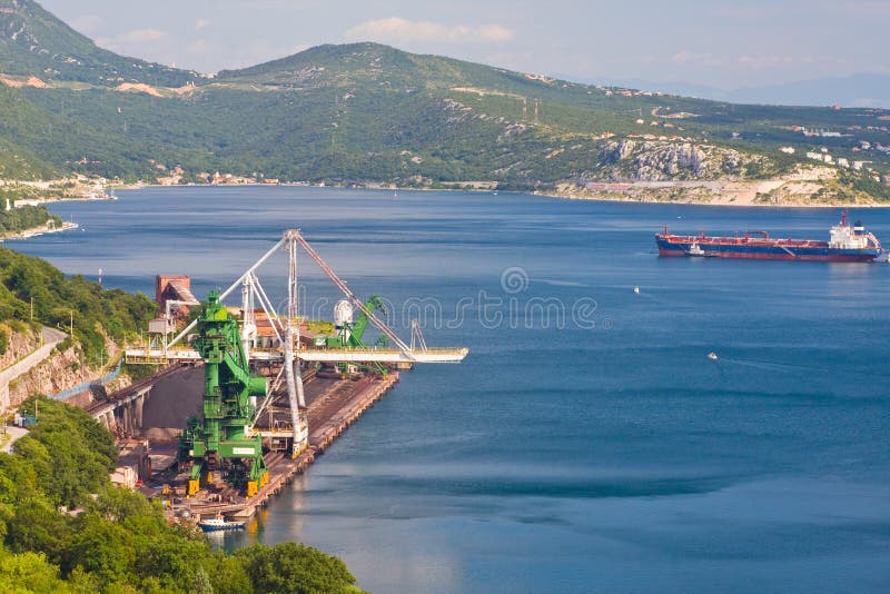 Rijeka, Croatia stock image. Image of loading, city, dock - 31743145