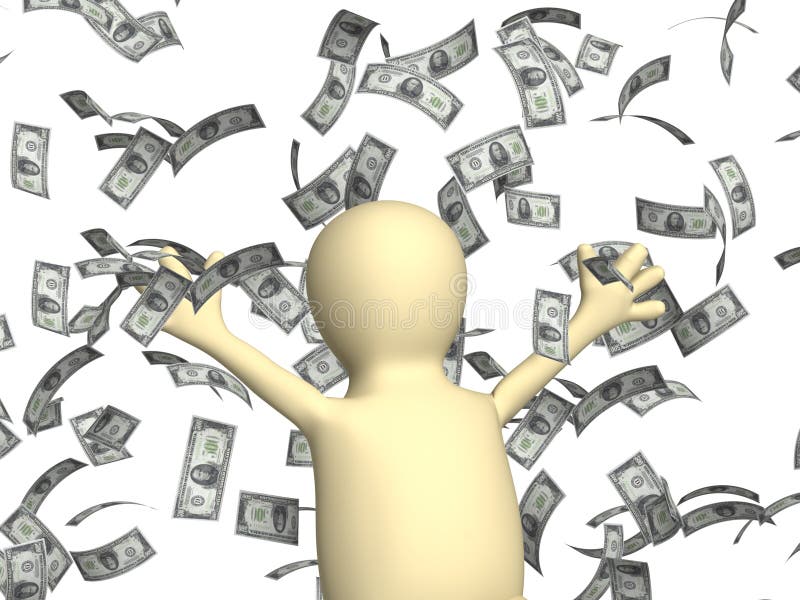 Rijkdom stock illustratie. Illustration of maken, investering - 18961704