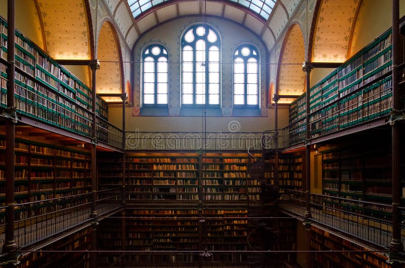 Amsterdam Library editorial stock image. Image of library - 15695199