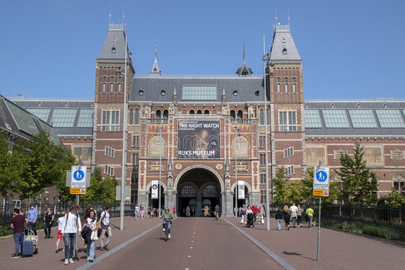 The Rijksmuseum at Amsterdam the Netherlands 22-8-2021 Editorial ...