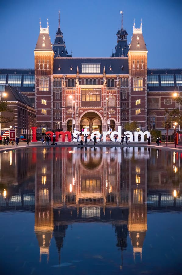 The Rijksmuseum in Amsterdam, Netherlands Editorial Image - Image of ...