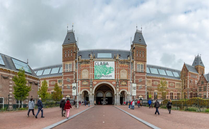 Rijksmuseum editorial image. Image of fall, building - 260651370