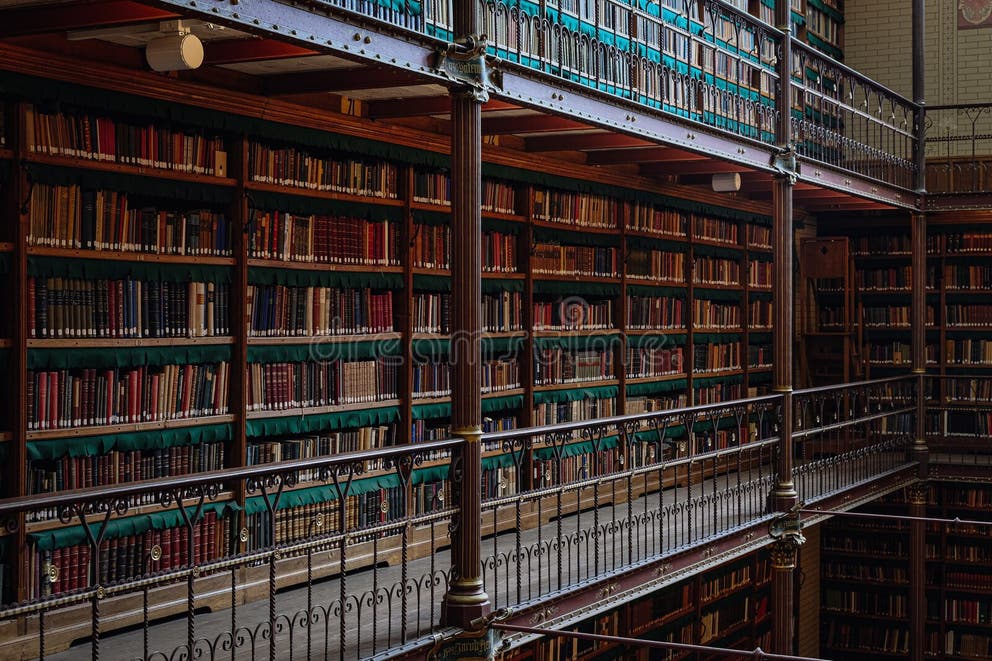 Rijksmuseum Research Library and Study Room Editorial Photography ...