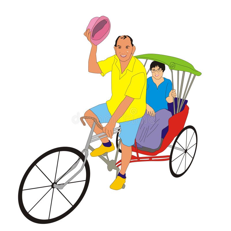 Rikscha Stock Illustrationen, Vektoren, & Kliparts - 2,794 Stock ...