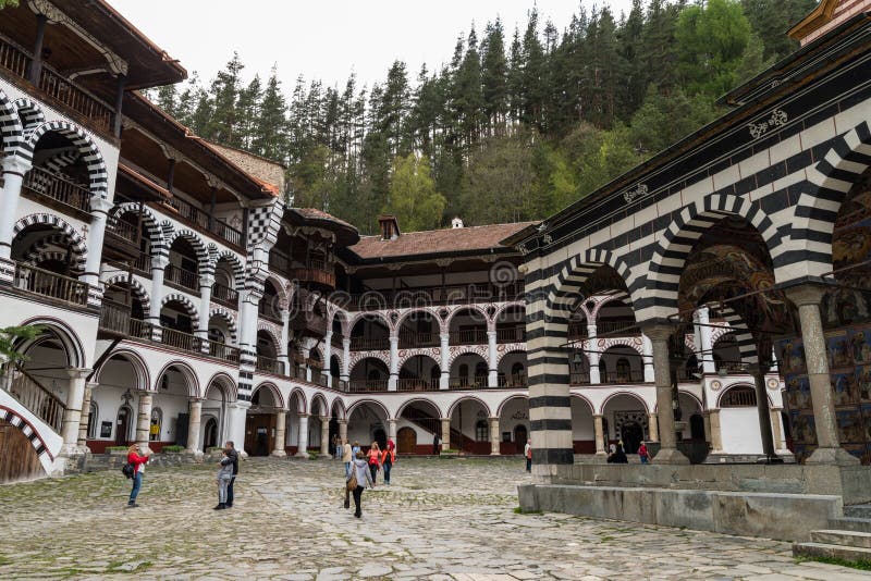 Rila Monastery, Bulgaria. the Rila Monastery is the Largest and Most ...