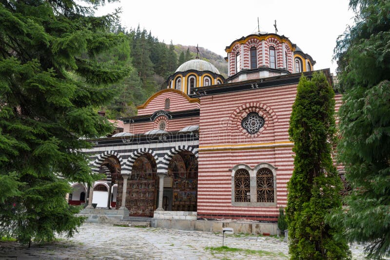 Rila Monastery, Bulgaria. the Rila Monastery is the Largest and Most ...