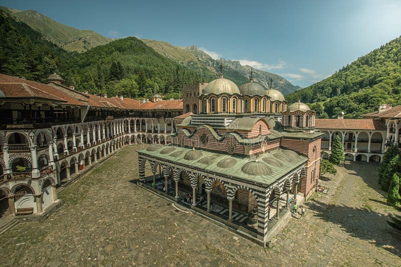 Rila monastery - Bulgaria stock photo. Image of building - 17230962