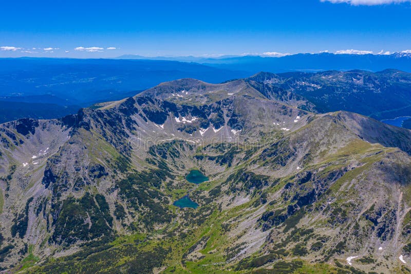 Rila Mountain Range in Bulgaria Stock Image - Image of panorama ...