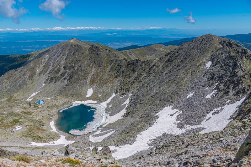 Rila Mountain Range in Bulgaria Stock Image - Image of recreation ...