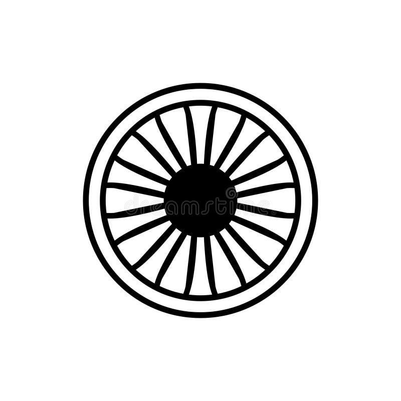 Rim icon vector stock vector. Illustration of silhouette - 290218041