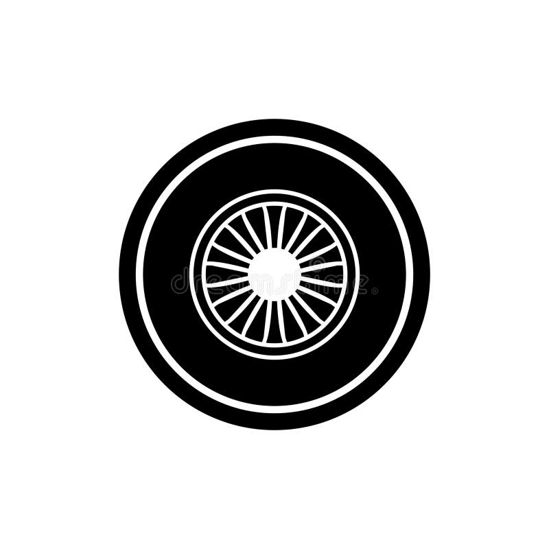 Rim icon vector stock vector. Illustration of tire, auto - 290218129