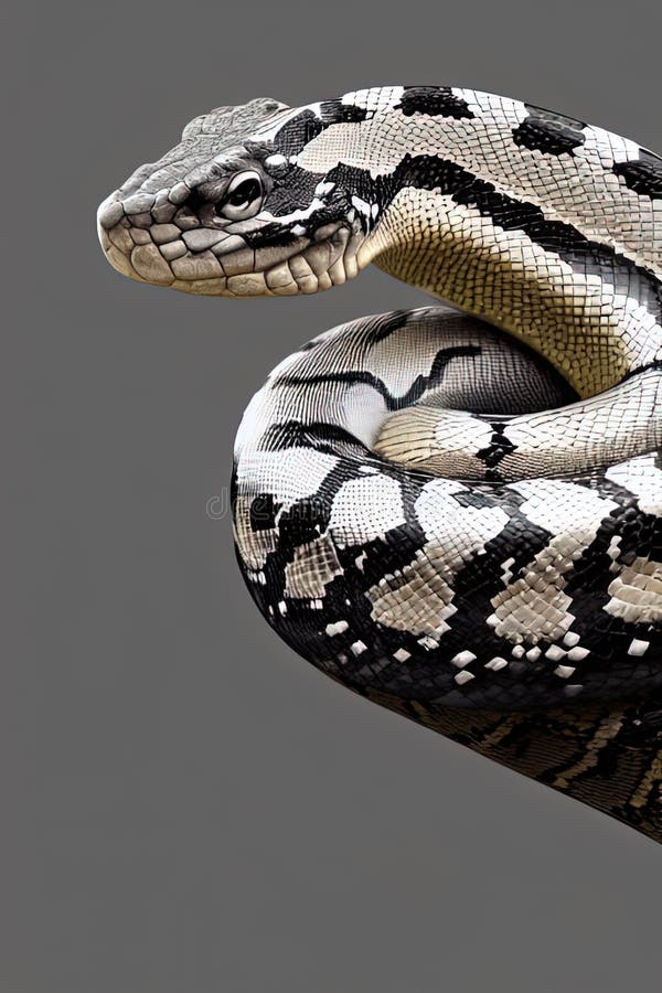 Rim Rock Crowned Snake Animal. AI Generated. Stock Illustration ... Rim Rock Crowned Snake Animal. AI Generated. Stock Illustration ...