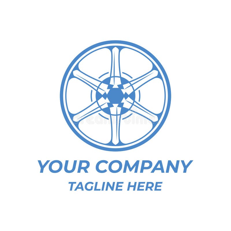 Rim Vector Logo Illustration Stock Vector - Illustration of design ...