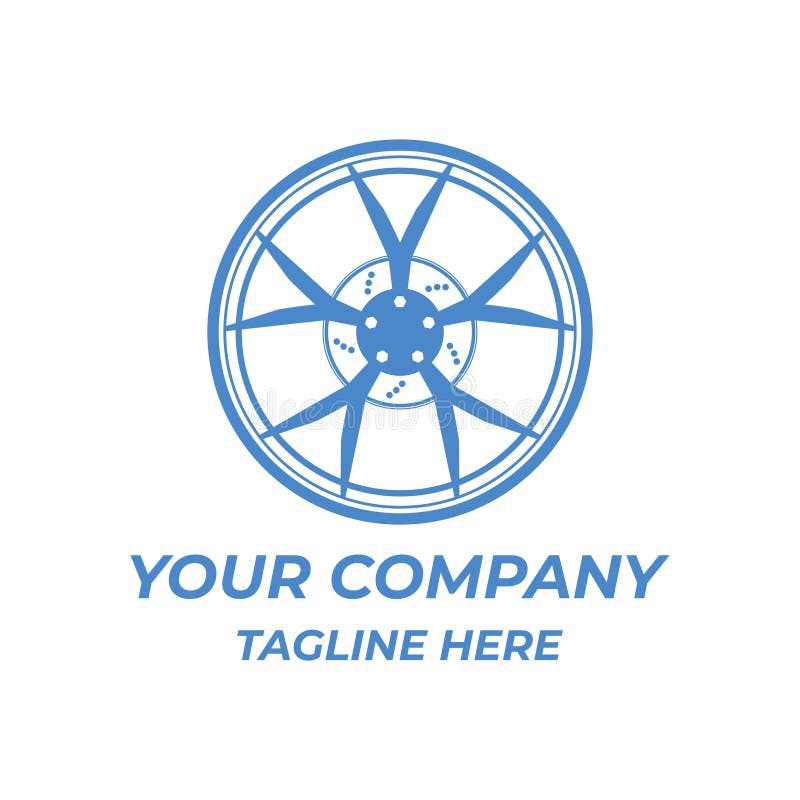 Rim Vector Logo Illustration Stock Vector - Illustration of vector ...