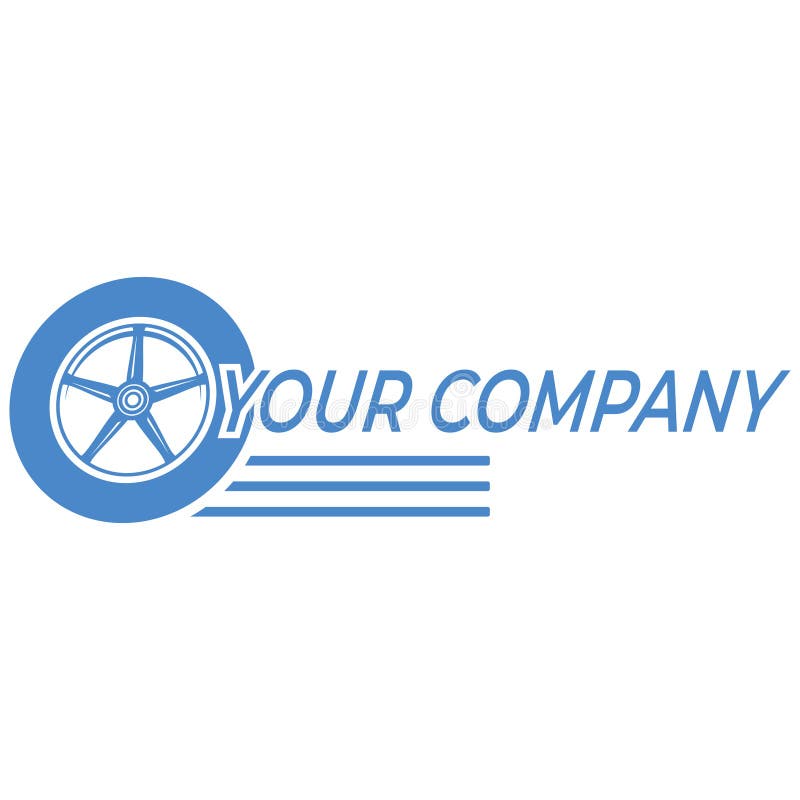 Rim Vector Logo Illustration Stock Vector - Illustration of vehicle ...
