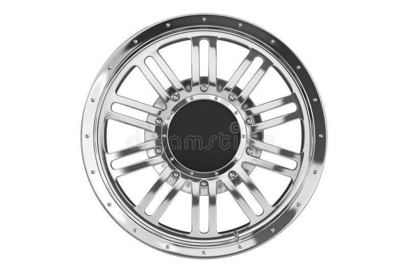 Rim wheel, front view stock illustration. Illustration of real - 91935762