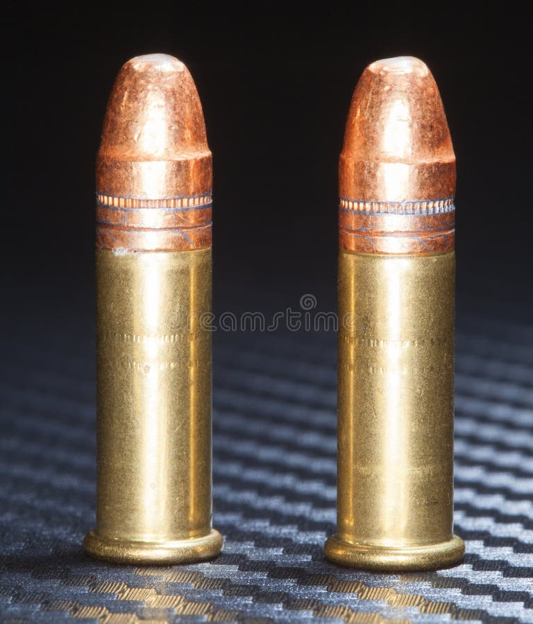 Rimfire rounds stock image. Image of grey, gray, ammunition - 63637757