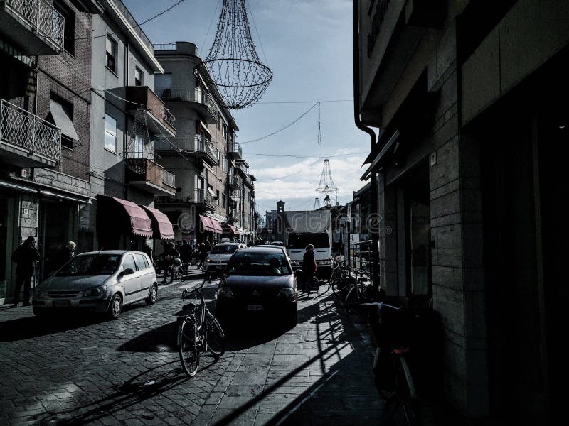 Rimini market editorial stock image. Image of winter - 71347594