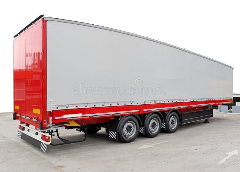 Rimorchio del camion immagine stock. Immagine di camion - 26235905