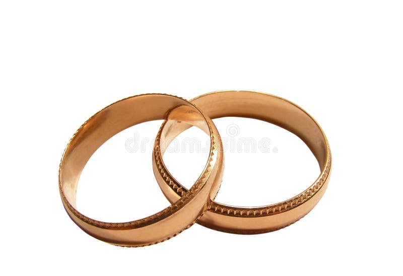 2 wedding rings stock image. Image of shape, three, togetherness - 2506971
