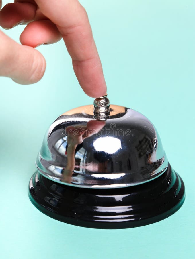 Ring bell stock image. Image of customer, attention, alert - 60490241