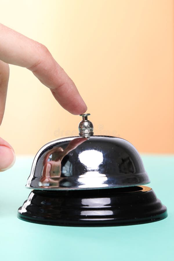 Ring bell stock image. Image of customer, attention, alert - 60490241