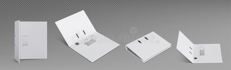Ring Binder Folder Template Stock Illustrations – 1,113 Ring Binder ...