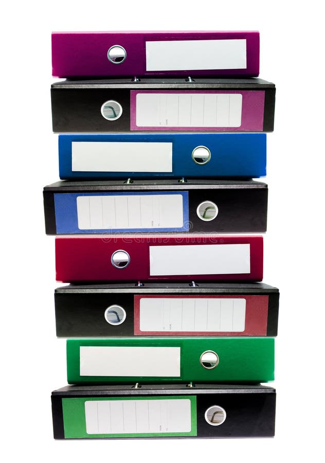 Ring Binders stock image. Image of accessories, supplies - 13497951