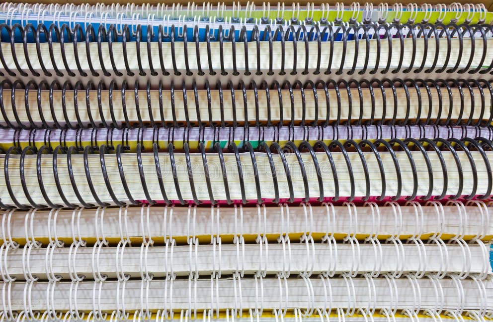 Ring Binding of the Notebook Stock Photo - Image of pages, paper: 25846670