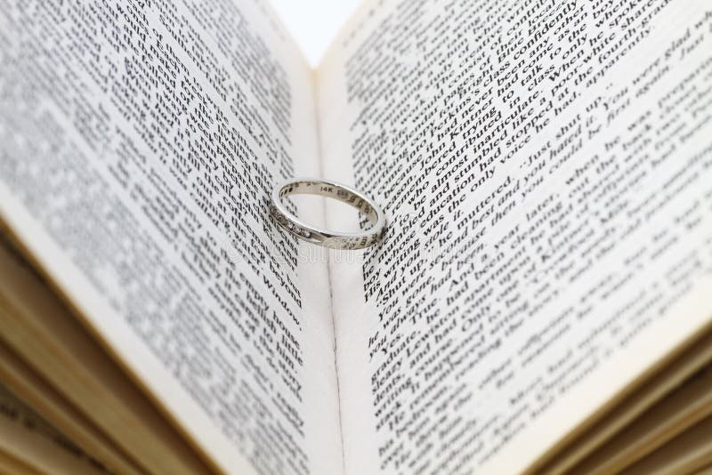 Ring in the book stock image. Image of ring, lifestyles - 54271927
