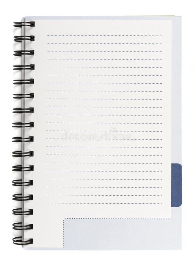 Ring-bound notebook stock photo. Image of exercisebook - 54557992