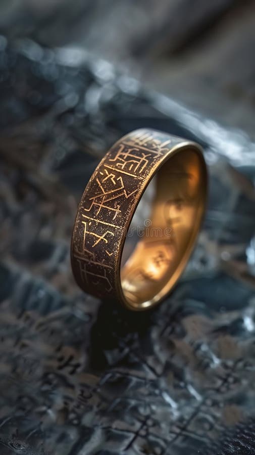 A Ring that Can Summon Mythical Creatures To Aid in Battle Inscribed ...