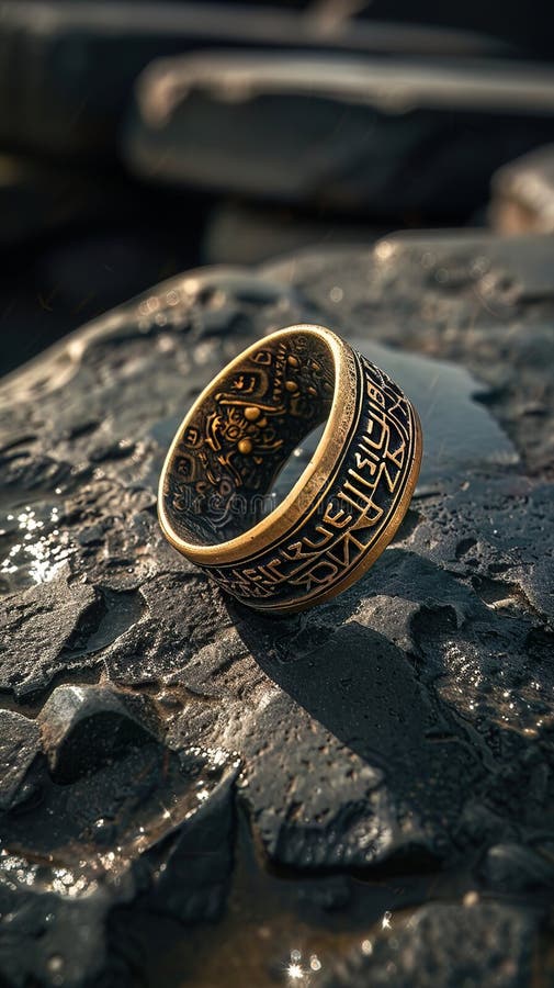 A Ring that Can Summon Mythical Creatures To Aid in Battle Inscribed ...