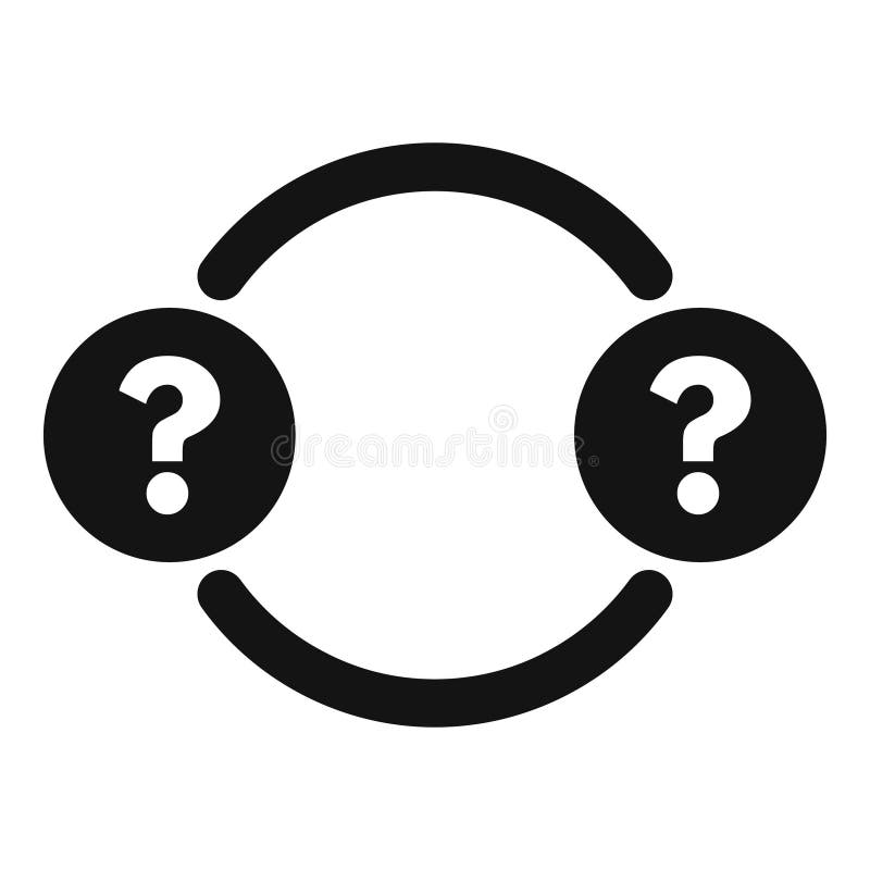 Ring of Choice Icon Simple Vector. Figure Sign Ambiguity Stock Vector ...