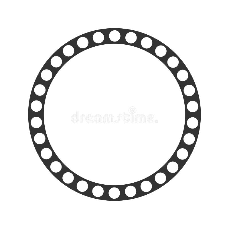 Ring of Circles. Vector Illustration for Design Stock Vector ...